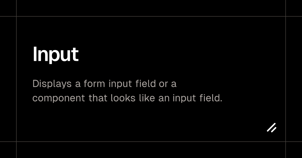 Input - shadcn/ui 中文站 Input - shadcn/ui 中文站